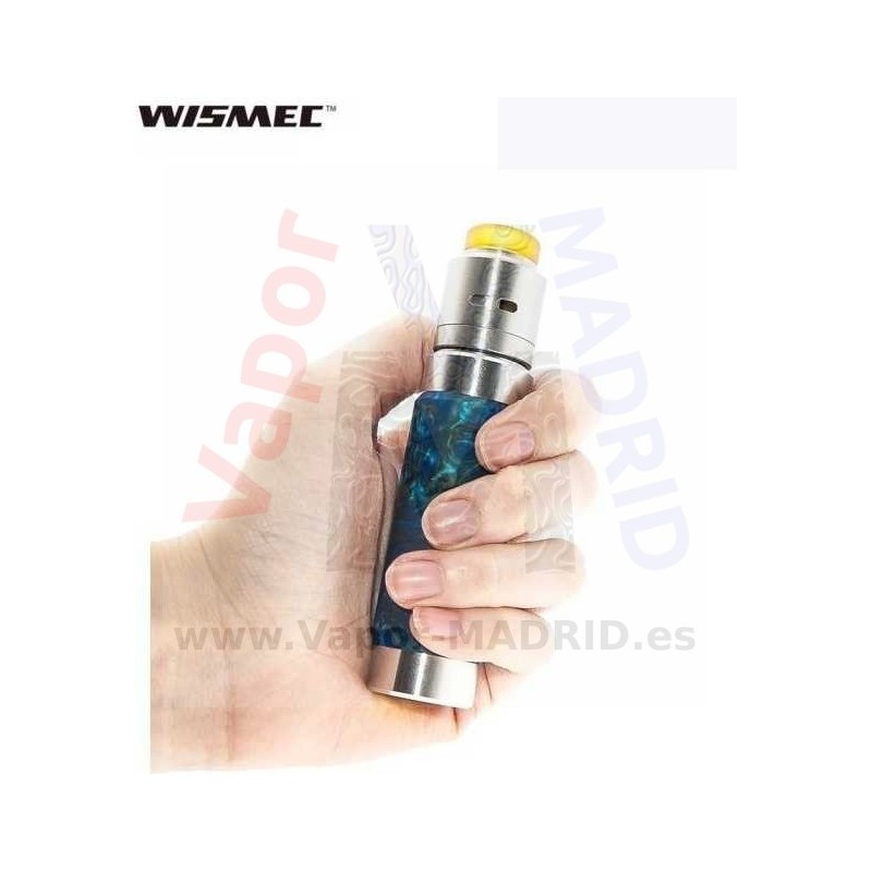 Reuleaux RX Machina + Guillotine RDA - Wismec Colores Negro