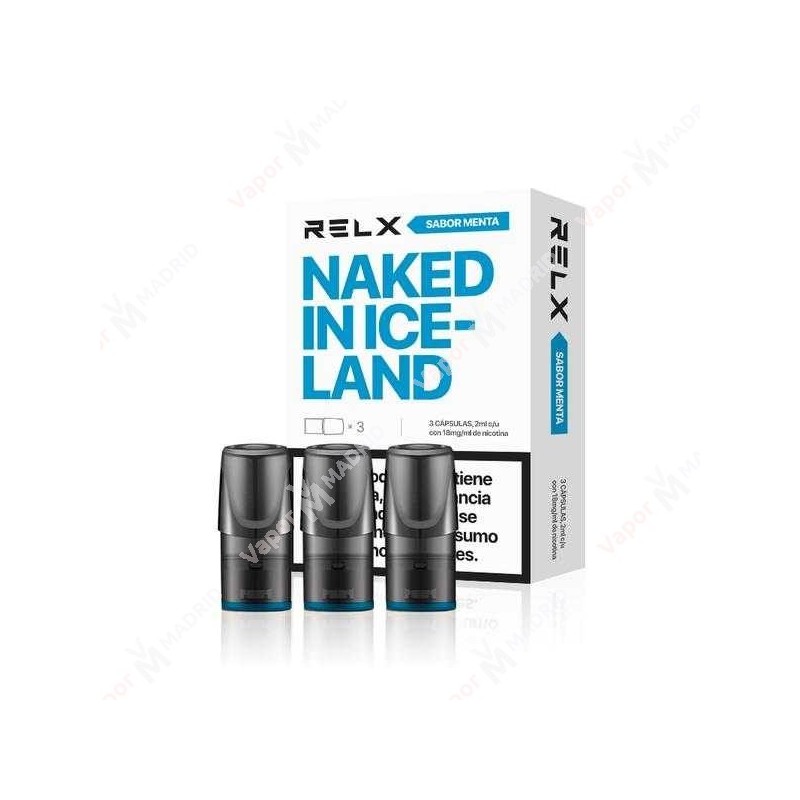 Menta POD Relx en Vapor-Madrid tu tienda de confianza