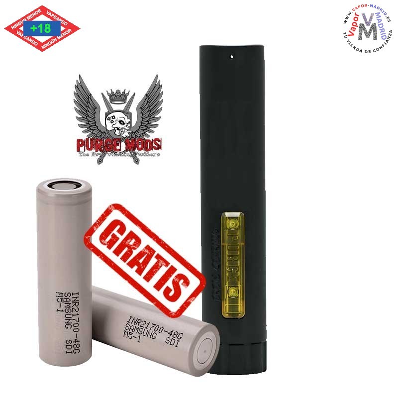 STACKED PIECE Mech Mod - Purge Mod en Vapor-Madrid